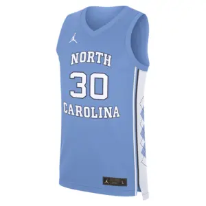 JORDAN North Carolina Replica College Basketball Jersey - Blue