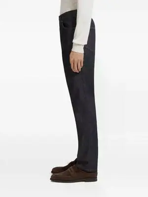 Zegna Roccia Five-pocket Jeans - Blue