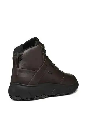 Geox Lace-up Leather Boots