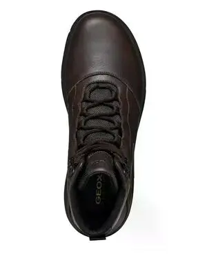Geox Lace-up Leather Boots