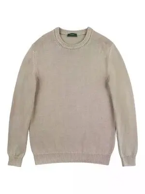 ZANONE Crew-neck Cotton Sweater