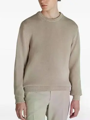 ZANONE Crew-neck Cotton Sweater