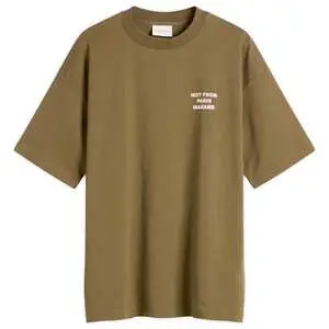Drole De Monsieur Slogan T-shirt - Kaki