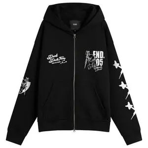 END. Devils Darts Team Zip-up Hoodie