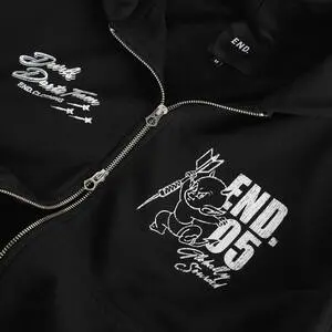 END. Devils Darts Team Zip-up Hoodie