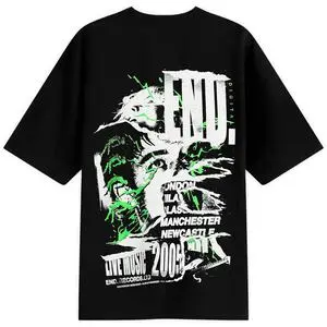 END. Shredded Gig Poster T-shirt