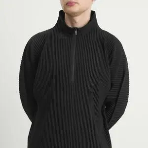 Issey Miyake Quarter Zip Top