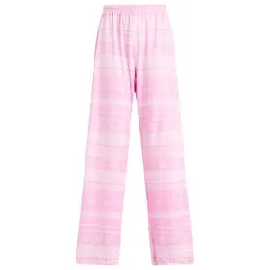 SKIMS Plush Pointelle Pants - Bubblegum Bow Fairisle