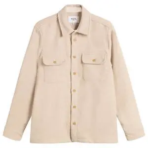 WAX LONDON Lomond Thick Wool Blend Overshirt