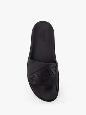 Fendi Ff Rubber Slides