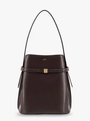 Brown Leather Bucket Bags