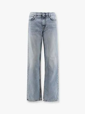 TOTEME Low Straight Organic Cotton Jeans