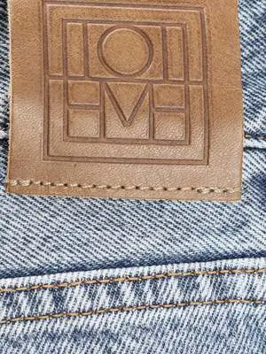 TOTEME Low Straight Organic Cotton Jeans
