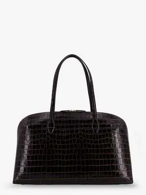 TOTEME Croco Embossed Leather Handbag