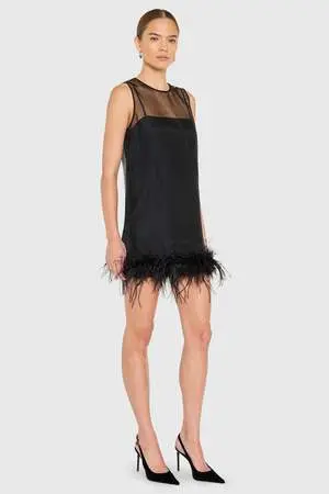 Amanda Uprichard Minnie Silk Organza Mini Dress