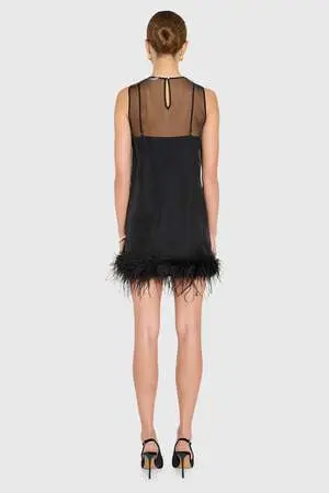 Amanda Uprichard Minnie Silk Organza Mini Dress
