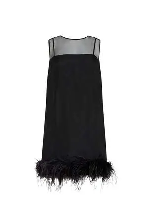 Amanda Uprichard Minnie Silk Organza Mini Dress