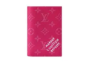 LOUIS VUITTON Passport Cover - Rose Pondicherry Rosa