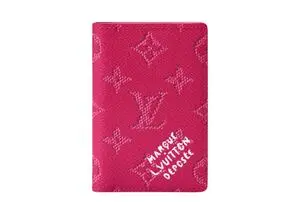 LOUIS VUITTON Pocket Organizer - Rose Pondicherry Rosa
