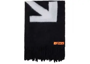 Off-White Wool Blanket - Multicolor