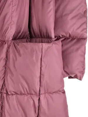 IENKI IENKI Maxi 'pyramid Leon' Down Jacket - Purple