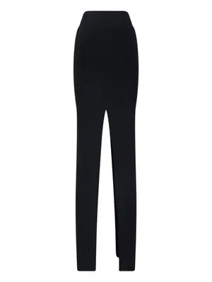 Rick Owens Wool Skirt - Black