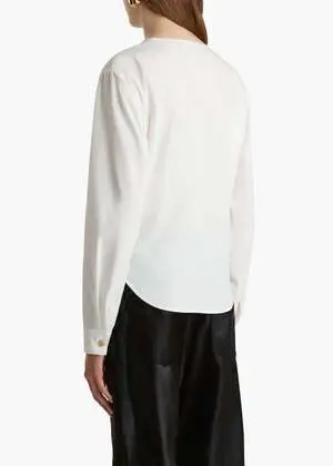 Khaite Poe Top - Chalk