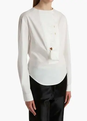 Khaite Poe Top - Chalk