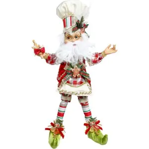 MARK ROBERTS North Pole Confectioner Elf - Red