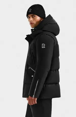 Rudsak Apollo Heritage Quilted Down Parka - Black