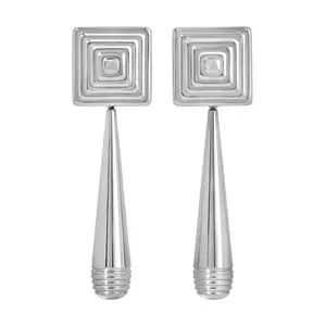 HEAVEN MAYHEM Iris Earrings - Silver