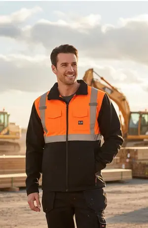 CANADA WEATHER GEAR Hi-visibility Work Jacket - Orange
