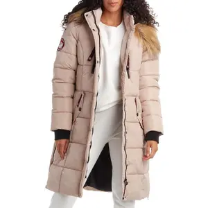 CANADA WEATHER GEAR Heavyweight Long Parka Jacket - Sand