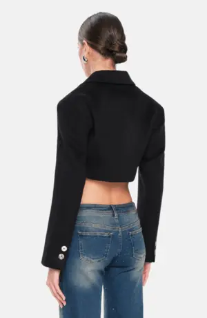 OW Nova Cropped Wool Blazer