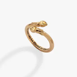 ALEX AND ANI Harry Potter Great Hall Candle Wrap Ring - Gold