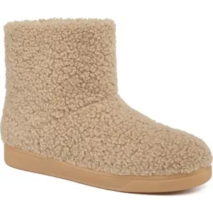 J/SLIDES NYC Honor Shearling Ankle Boot - Natural