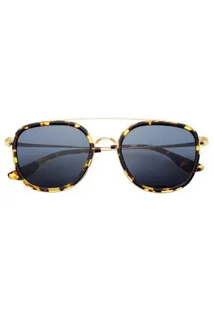 FREYRS EYEWEAR FREYRS Eyewear Weston Round Sunglasses Yellow Tortoise/gray