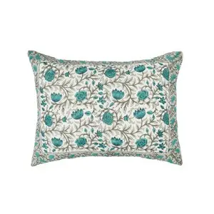 CAROL & FRANK Victory Surf Cotton Pillow Sham - Blue