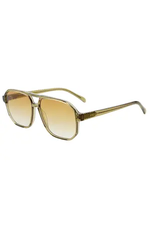 FREYRS EYEWEAR Billie Aviator Sunglasses - Olive