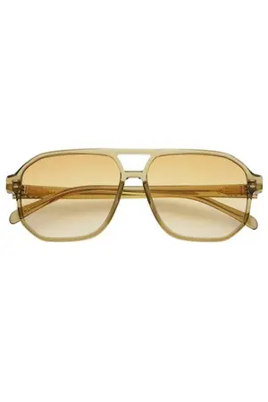 FREYRS EYEWEAR Billie Aviator Sunglasses - Olive