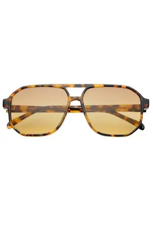 FREYRS EYEWEAR Billie Aviator Sunglasses - Tortoise/brown