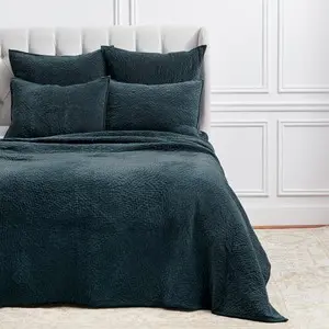 ELISABETH YORK 20" X 26" Vela Ink Cotton Shammachine Washable