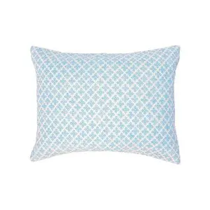 CAROL & FRANK Talley Santorini Cotton Pillow Sham - Blue