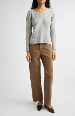 Paloma Wool Vita Alpaca Blend Rib Sweater