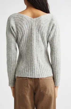 Paloma Wool Vita Alpaca Blend Rib Sweater