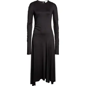 Black Jersey Day Dresses