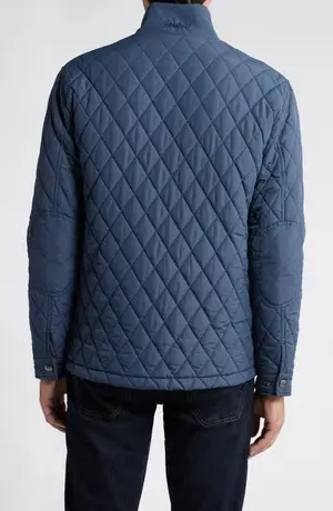 Johnnie-o Juno Quilted Jacket - Navy