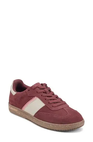 Earth Penny Leather Sneaker - Dark Red