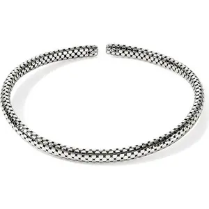 John Hardy Dot Coil Choker Necklace - Silver