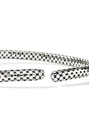 John Hardy Dot Coil Choker Necklace - Silver